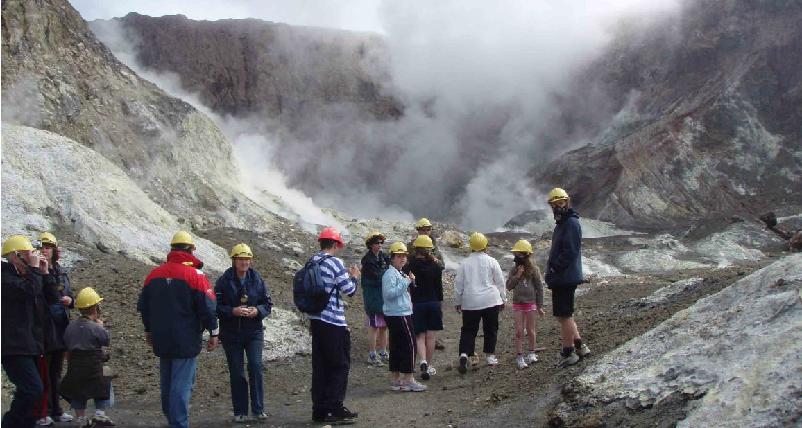 New Zealand Package Tours & Holidays | Kiwi Travel NZ - White Island Tour
